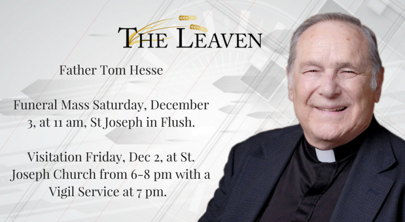 Father Tom Hesse Announcement - The Leaven Catholic Newspaper