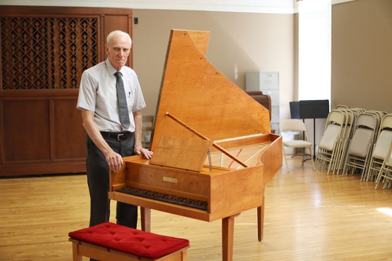 Hand-crafted harpsichord now enriching college music department - The ...