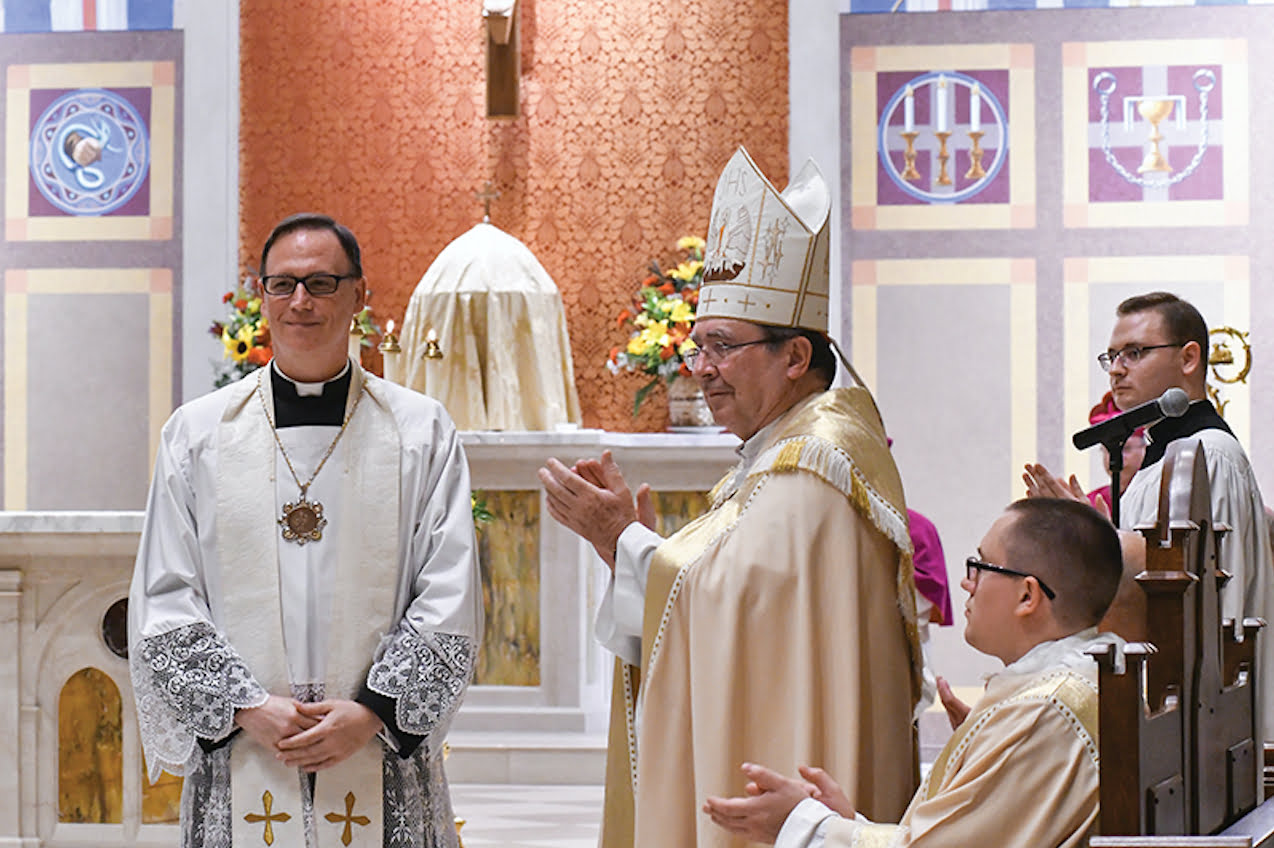 Father Beseau installed as president/rector of the Josephinum - The ...