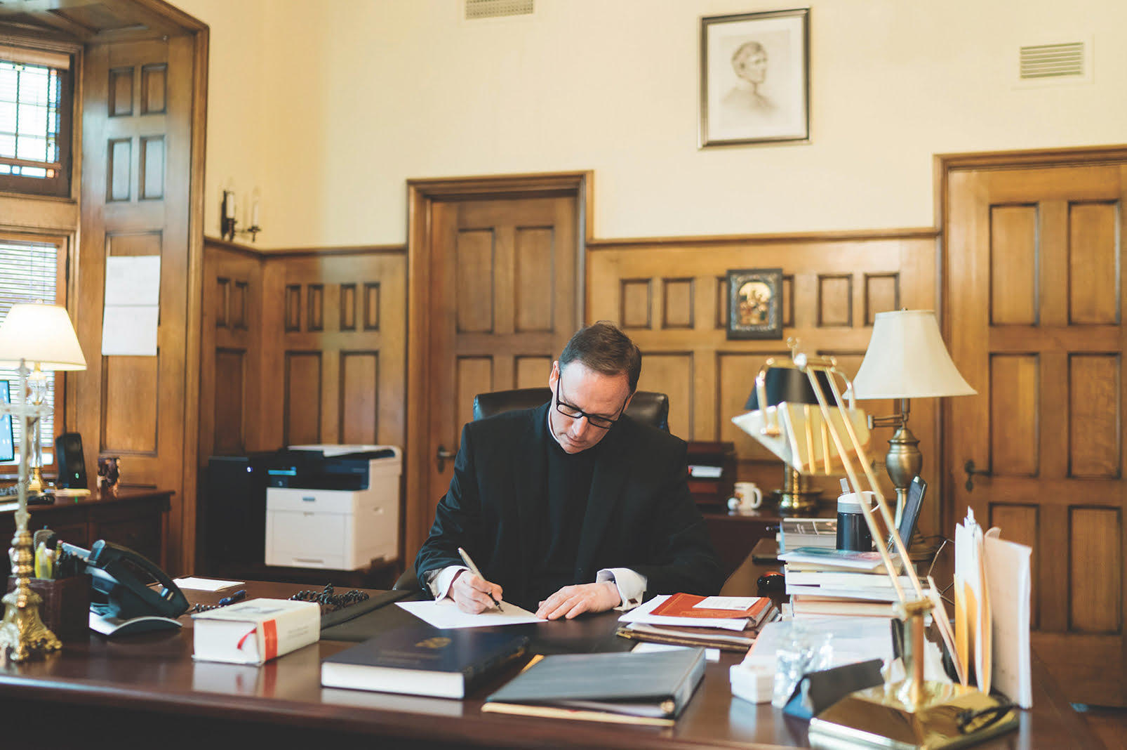 Father Steven Beseau deals with pandemic as seminary rector - The ...