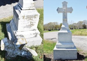Catholic Cemeteries restores monument of pioneer priest - The Leaven ...