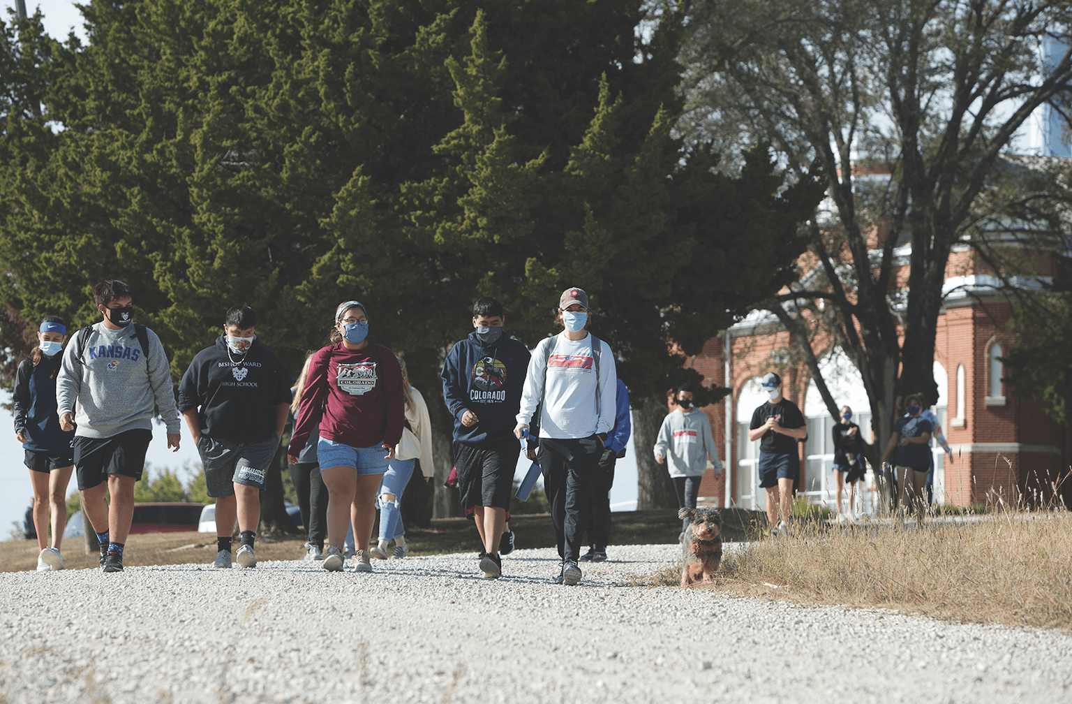 Pandemic can’t stop young pilgrims from lighting a ‘Prairie Fire’ - The ...