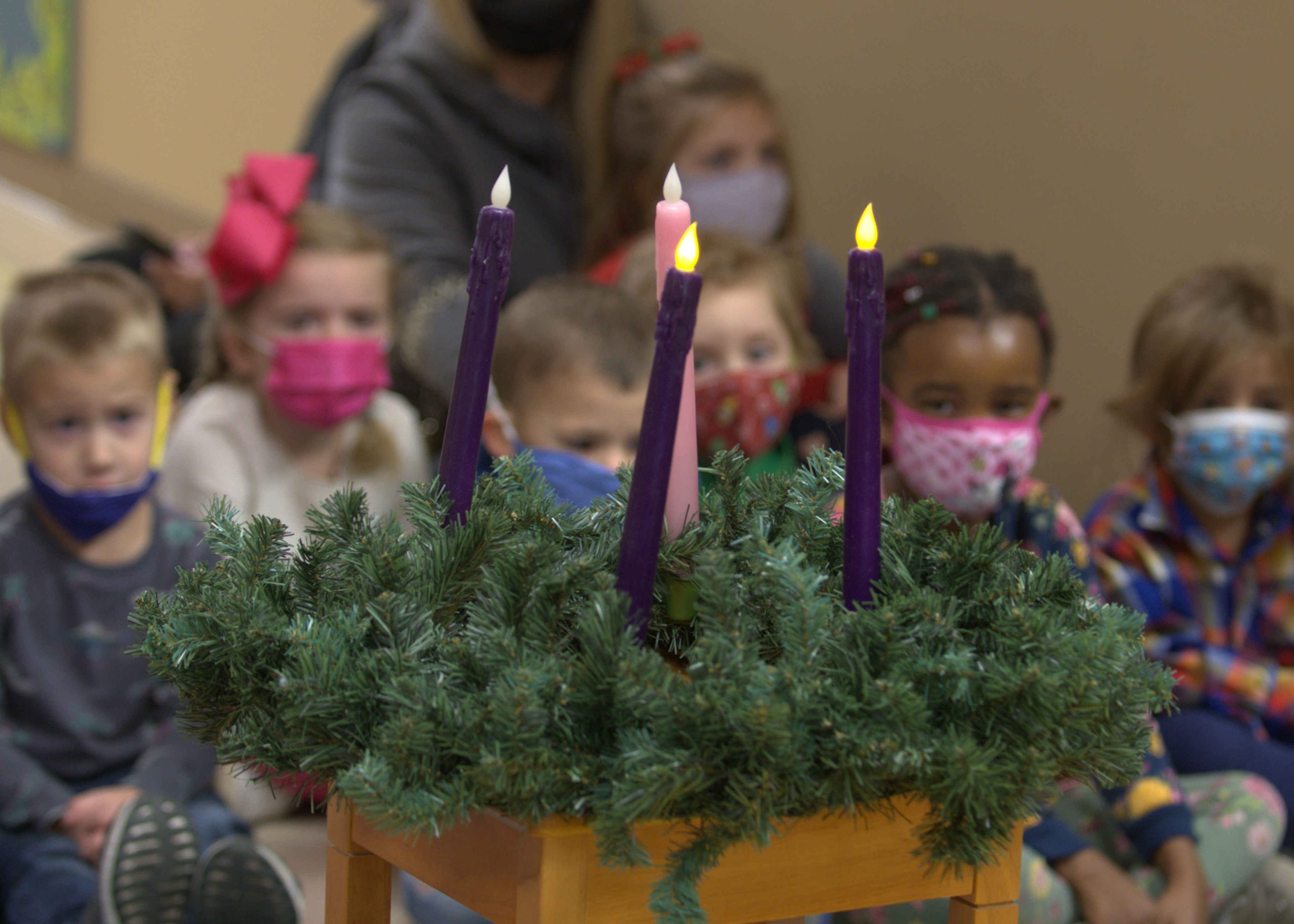 Preschoolers learn the meaning of Advent - The Leaven Catholic Newspaper