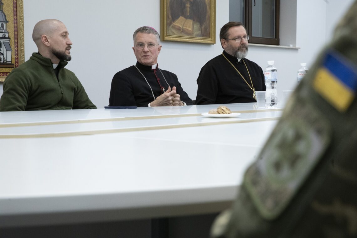 Under Russian missiles, U.S. military archbishop visits Ukraine's ...