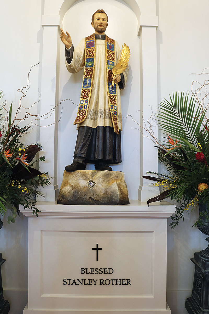 Shrine to first U.S.-born martyr dedicated - The Leaven Catholic Newspaper