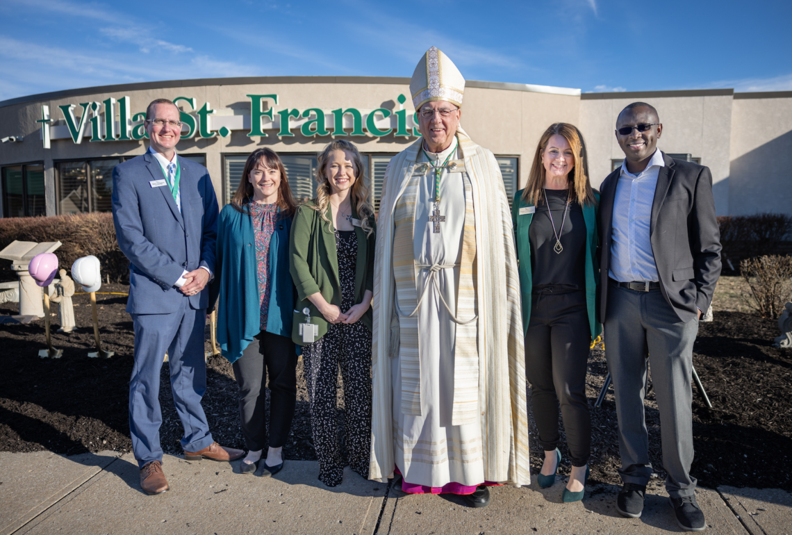 Breaking ground on a better Villa St. Francis - The Leaven Catholic ...