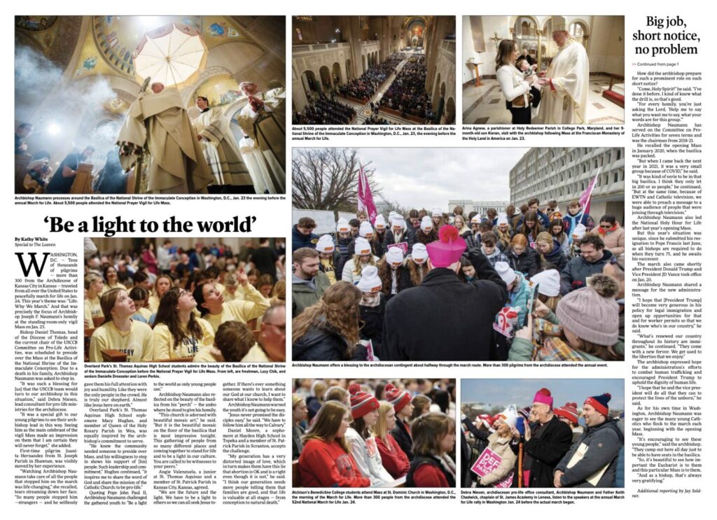 Good newspaper design brings Catholics together - The Leaven Catholic ...