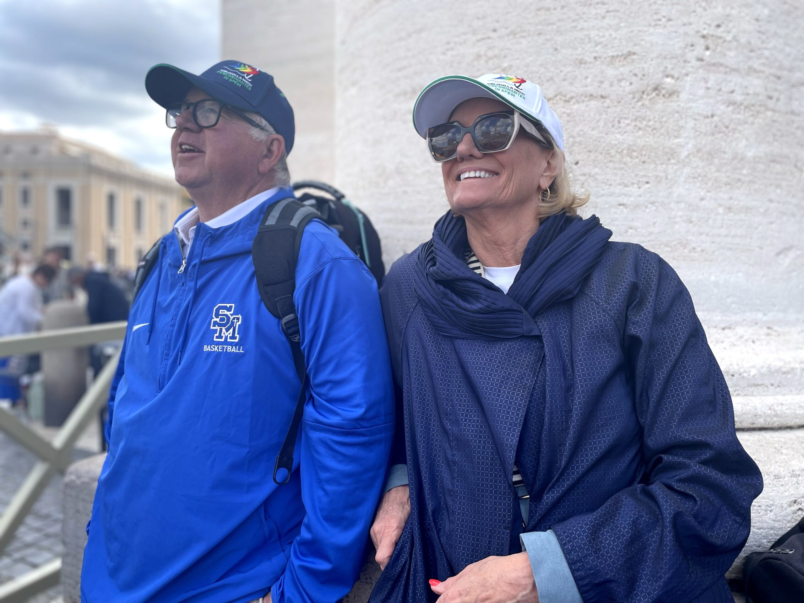 With great anticipation, Americans in Rome await white smoke - The ...