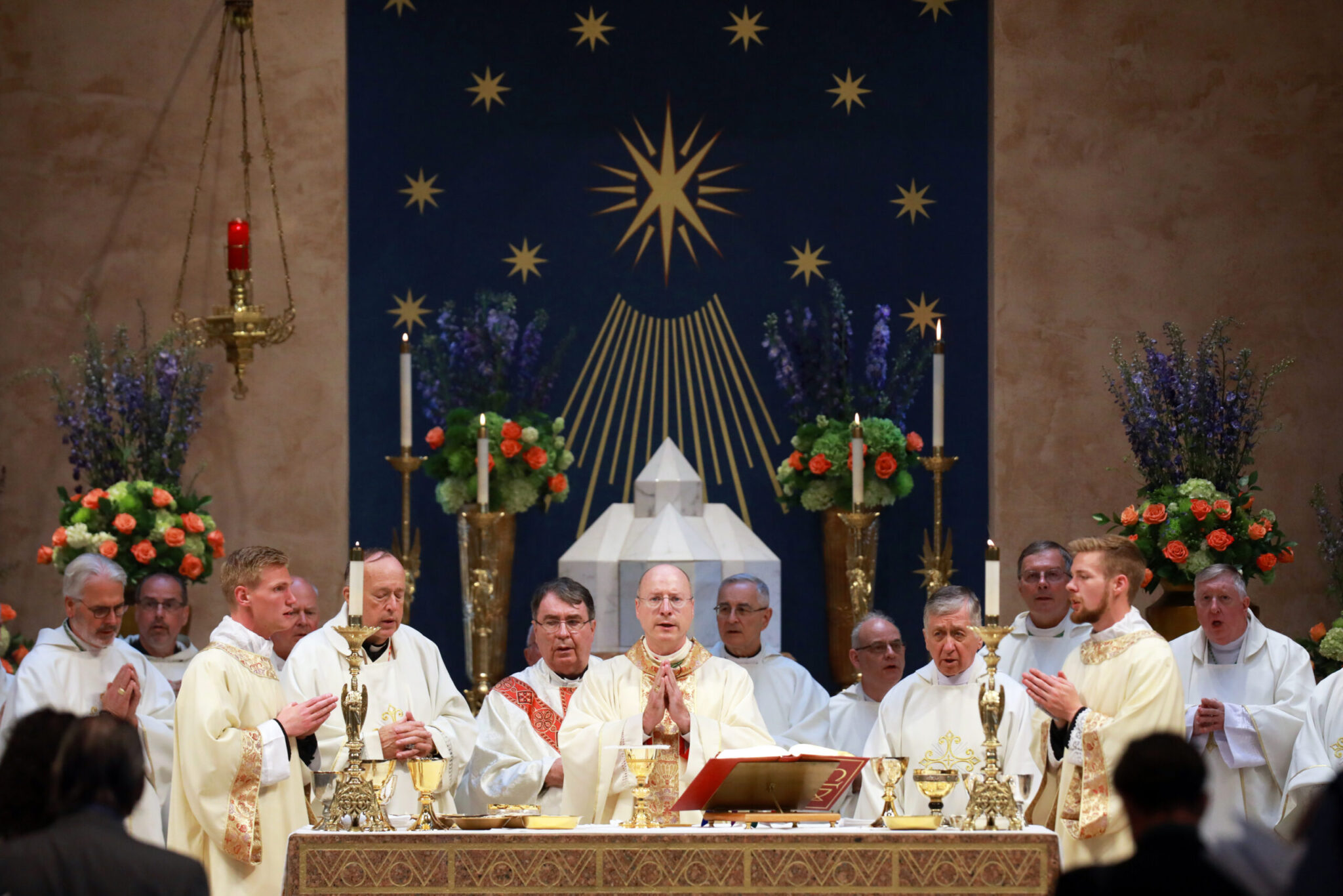 Archbishop Shawn McKnight installed as fifth archbishop of the Archdiocese of Kansas City in ...