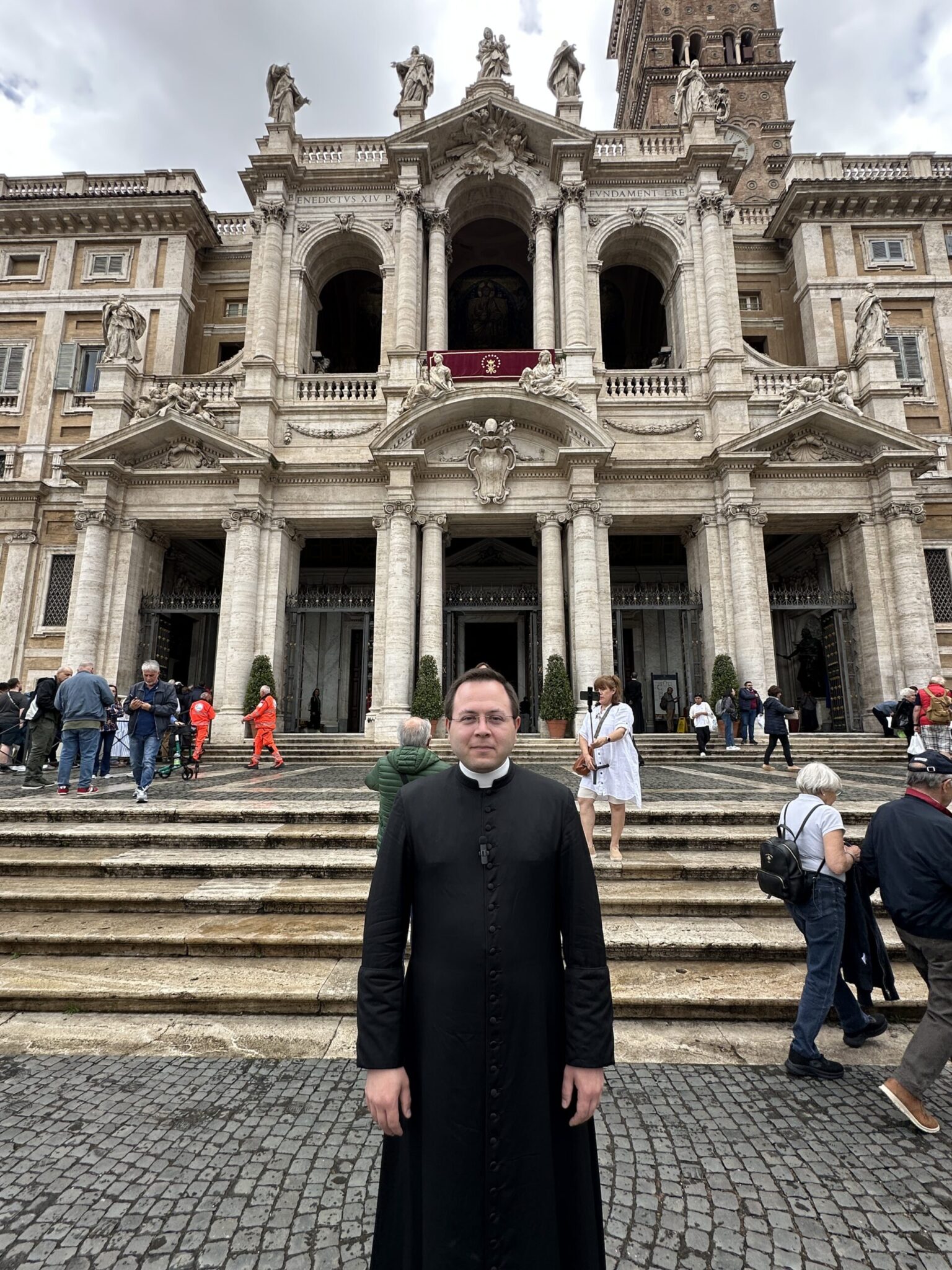 Father Saiki on hand to witness history - The Leaven Catholic Newspaper