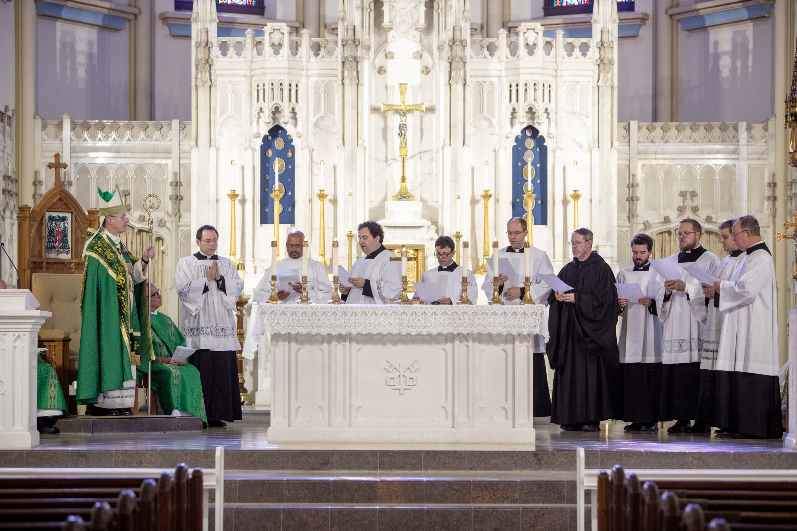 New pastors installed at cathedral ceremony - The Leaven Catholic Newspaper