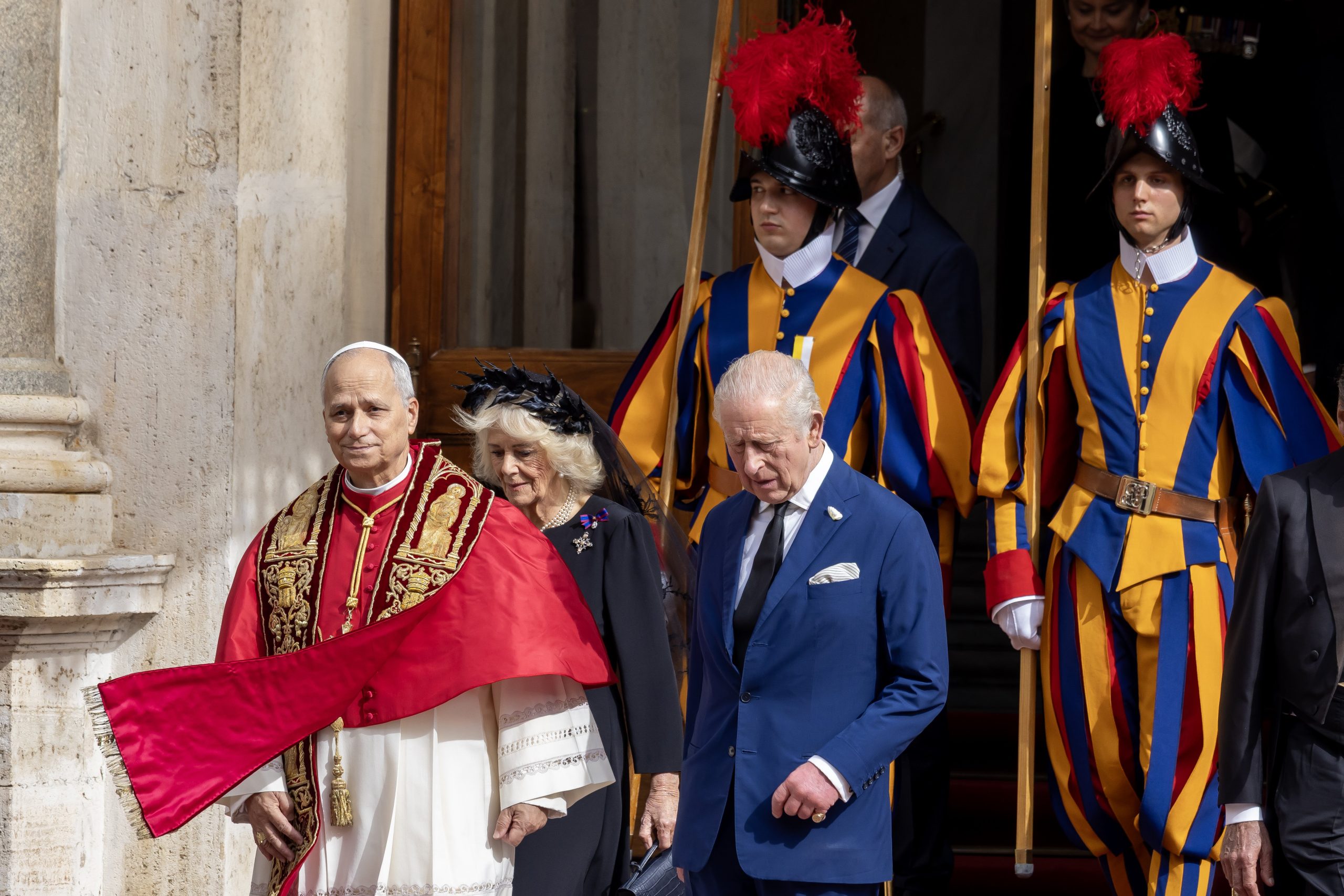 Pope, British king share historic prayer in Sistine Chapel - The Leaven ...